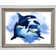 Bright Star Orca Mother And Baby - Single Picture Frame Print | Wayfair ...