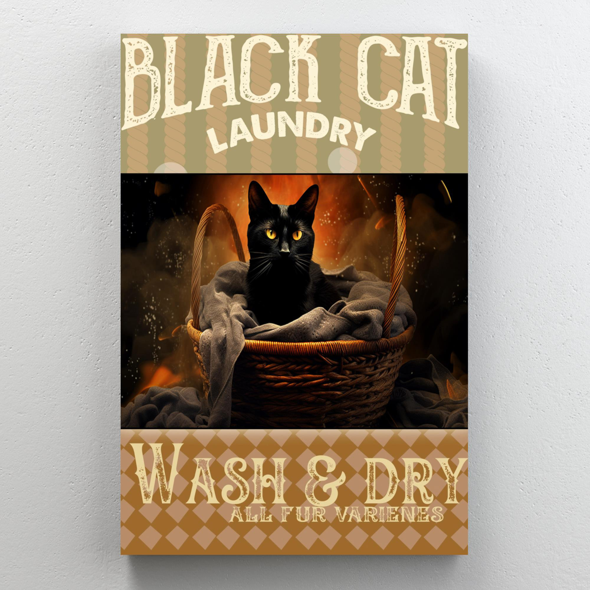 Trinx " Black Cat Laundry 1 " - Wayfair Canada