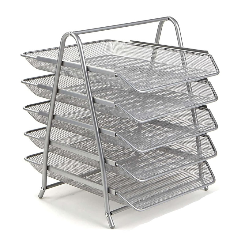Inbox Zero A 5-Tier Paper Tray that functions as a Desktop Organizer ...