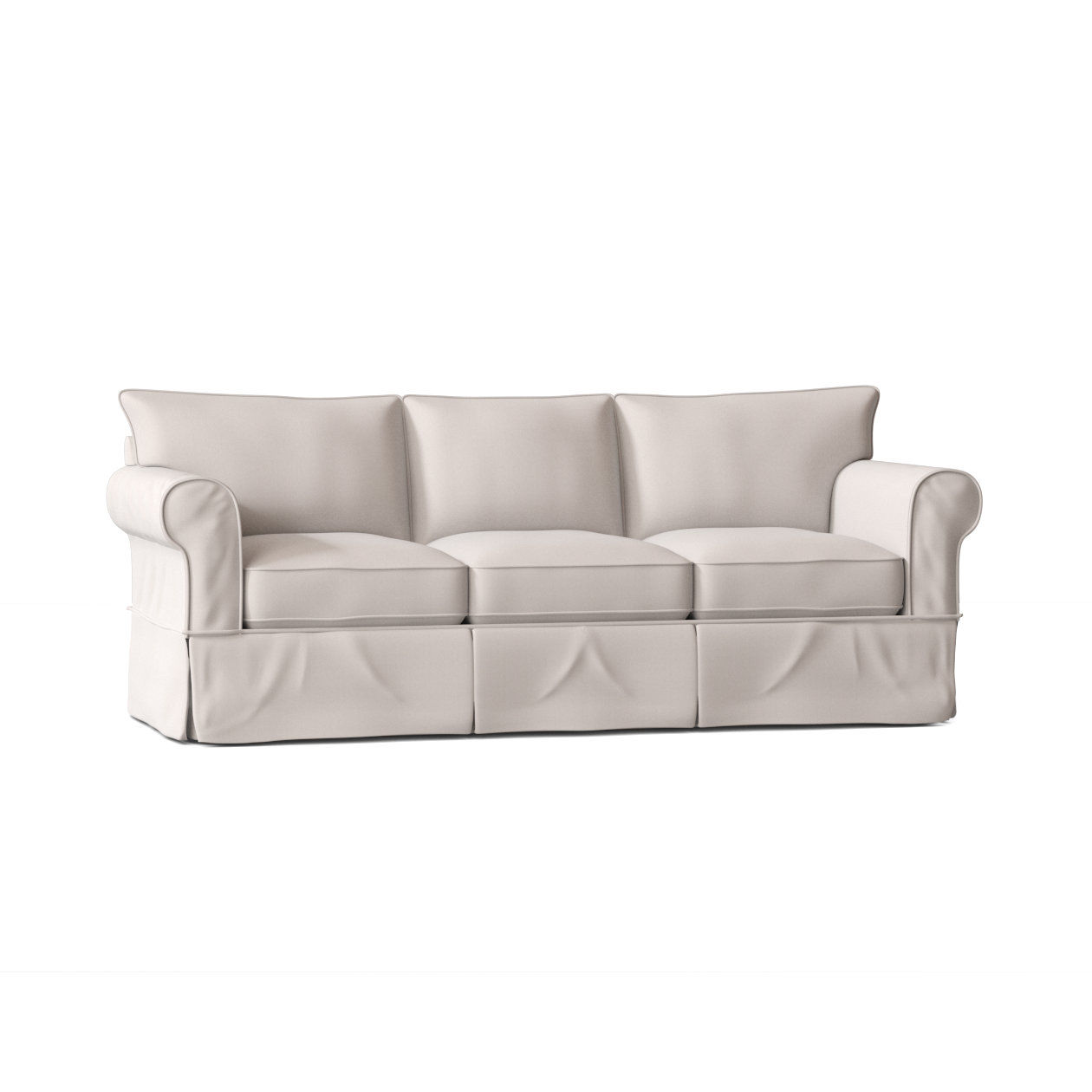 Wayfair Custom Upholstery™ Amari 90" Round Arm Standard Sofa with ...