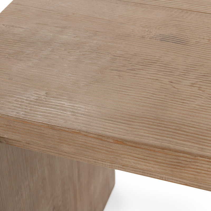 Classic Home Nalani Reclaimed Pine Wood Counter Dining Table | Wayfair