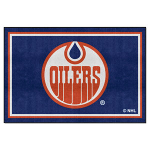 FANMATS Edmonton Oilers_NHLRETRO Edmonton Oilers 5Ft. X 8 Ft. Plush ...