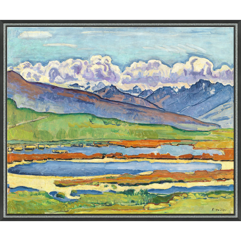 Soicher Marin 'Tonal Landscape I' - Framed Painting on Canvas | Wayfair