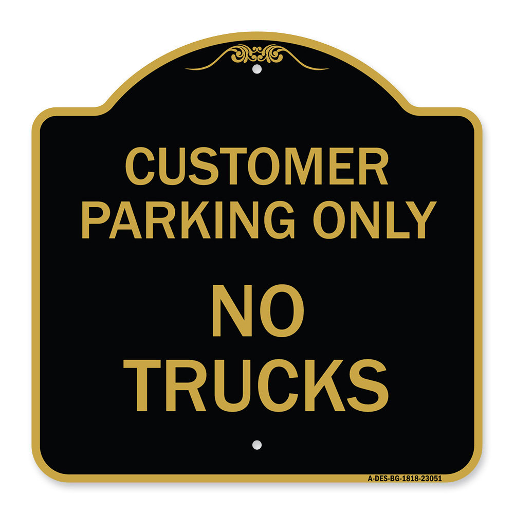 Signmission Designer Series Sign - Reserved Parking Sign Customer ...