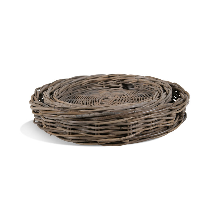 Ibolili Morgan Rattan Basket | Wayfair