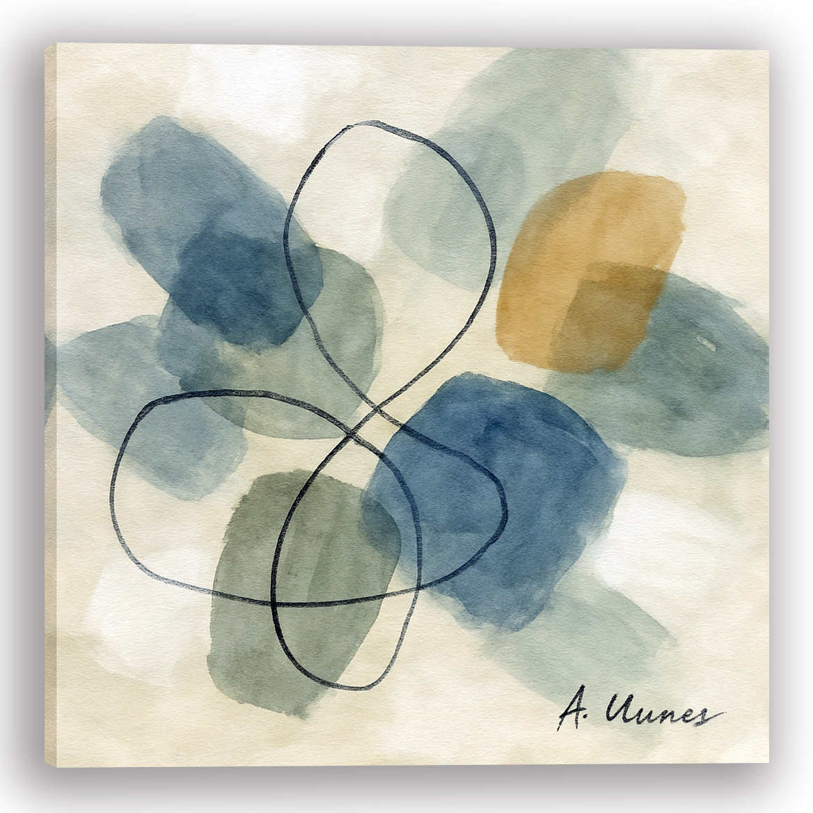 Wrought Studio™ Infinite Balance – Abstract Wall Art on Canvas by A ...