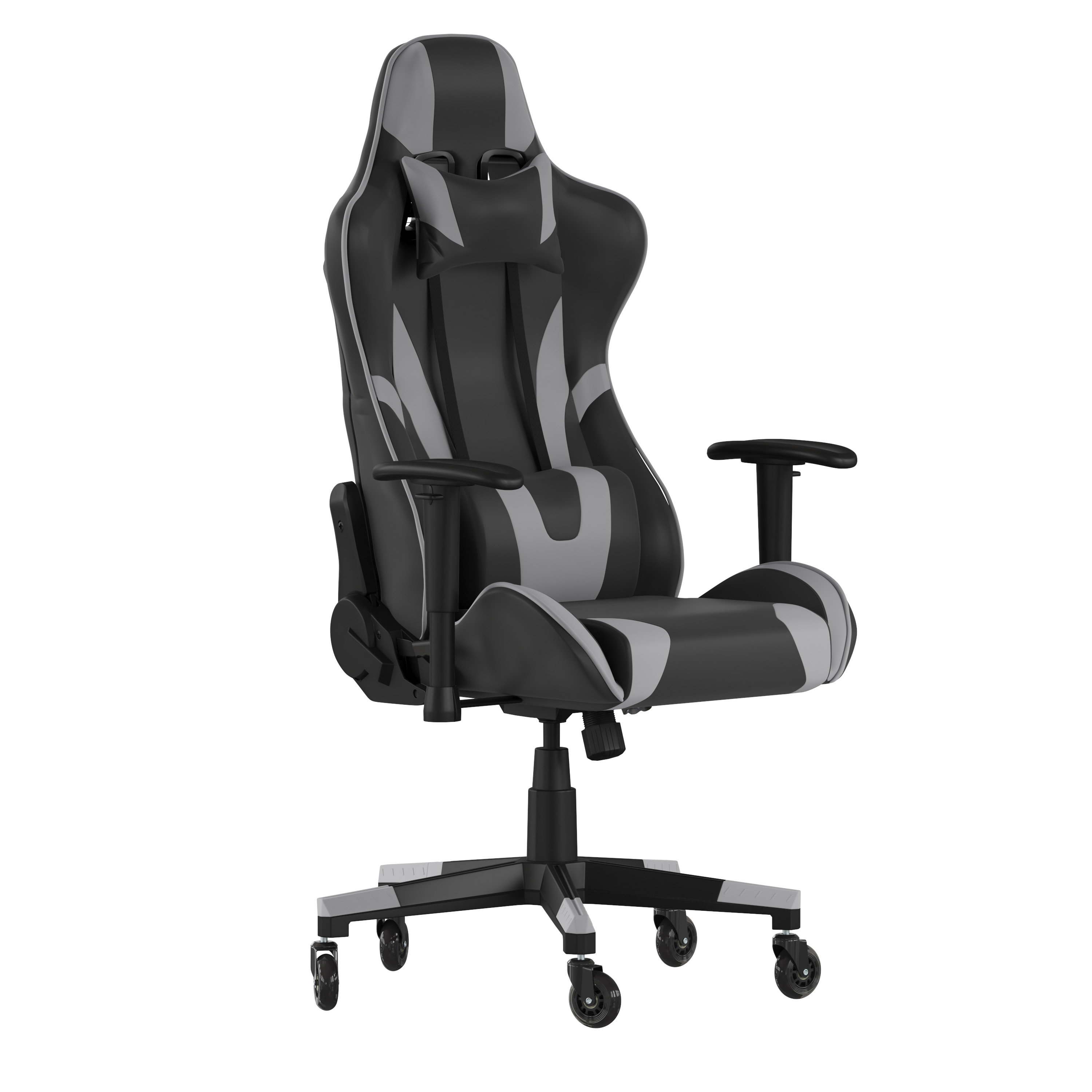 Inbox Zero Kelig Office Gaming Chair with Roller Wheels & Reclining ...