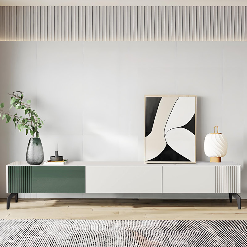 Ivy Bronx 78'' Media Console | Wayfair