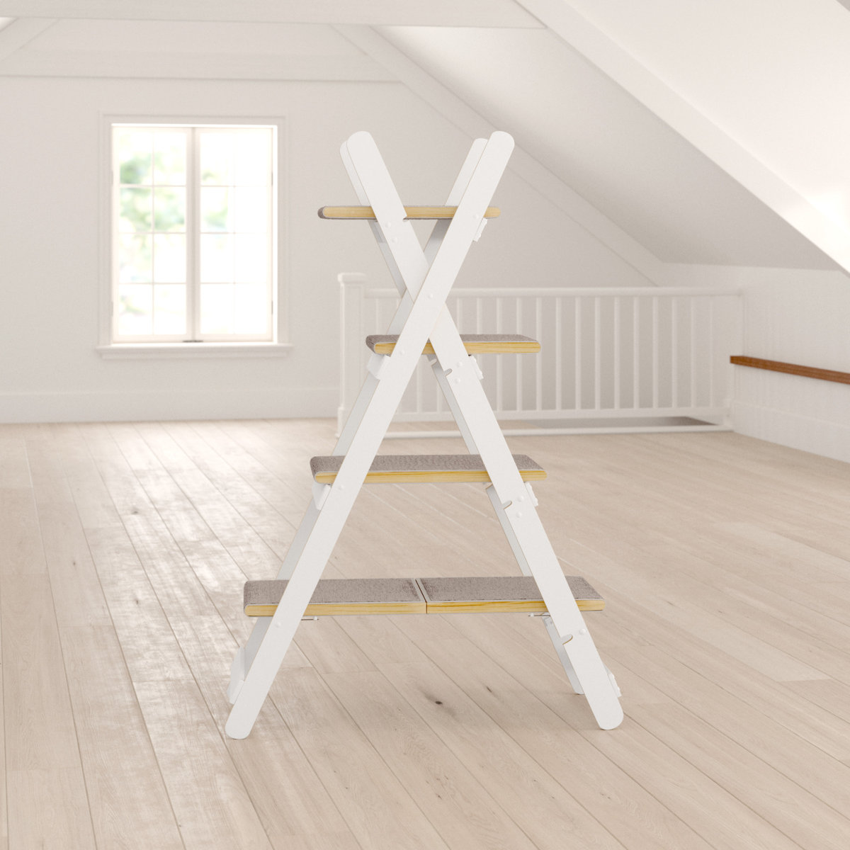 Archie & Oscar™ Natale 60" Modern Folding Cat Tree & Reviews | Wayfair