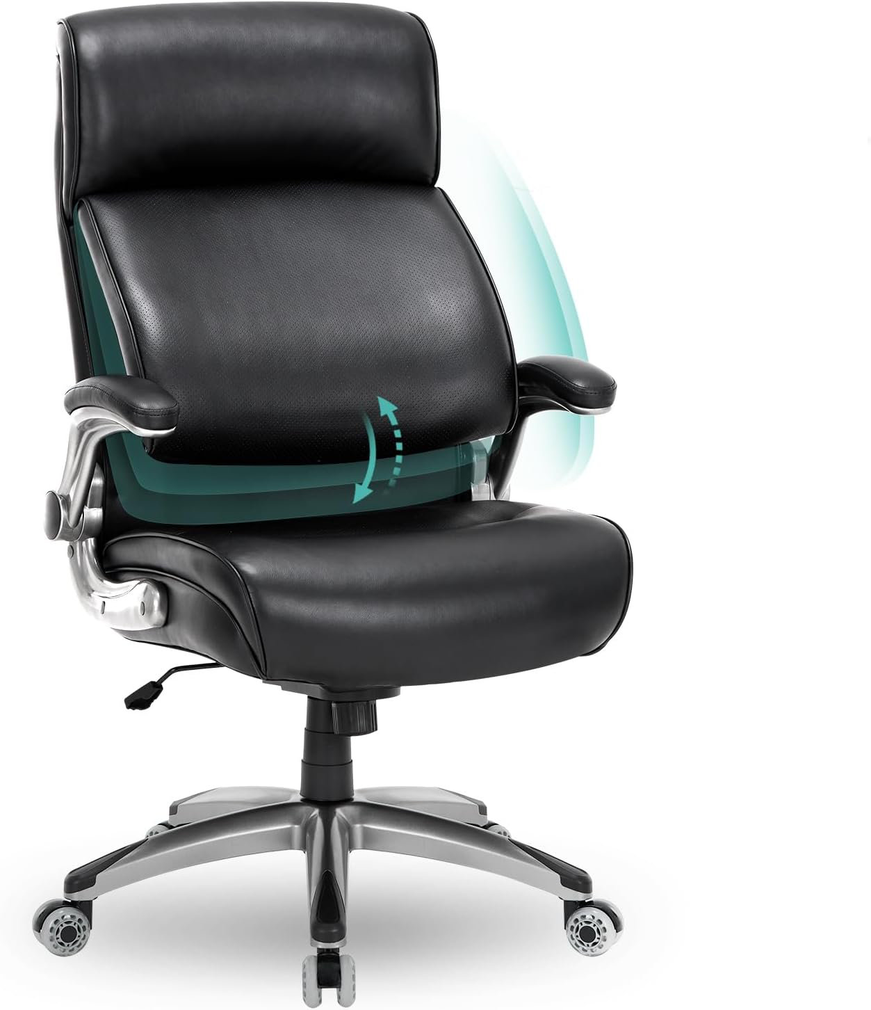 Wildon Home® Office Chair Big And Tall 300Lbs-Heavy Duty Comfortable ...