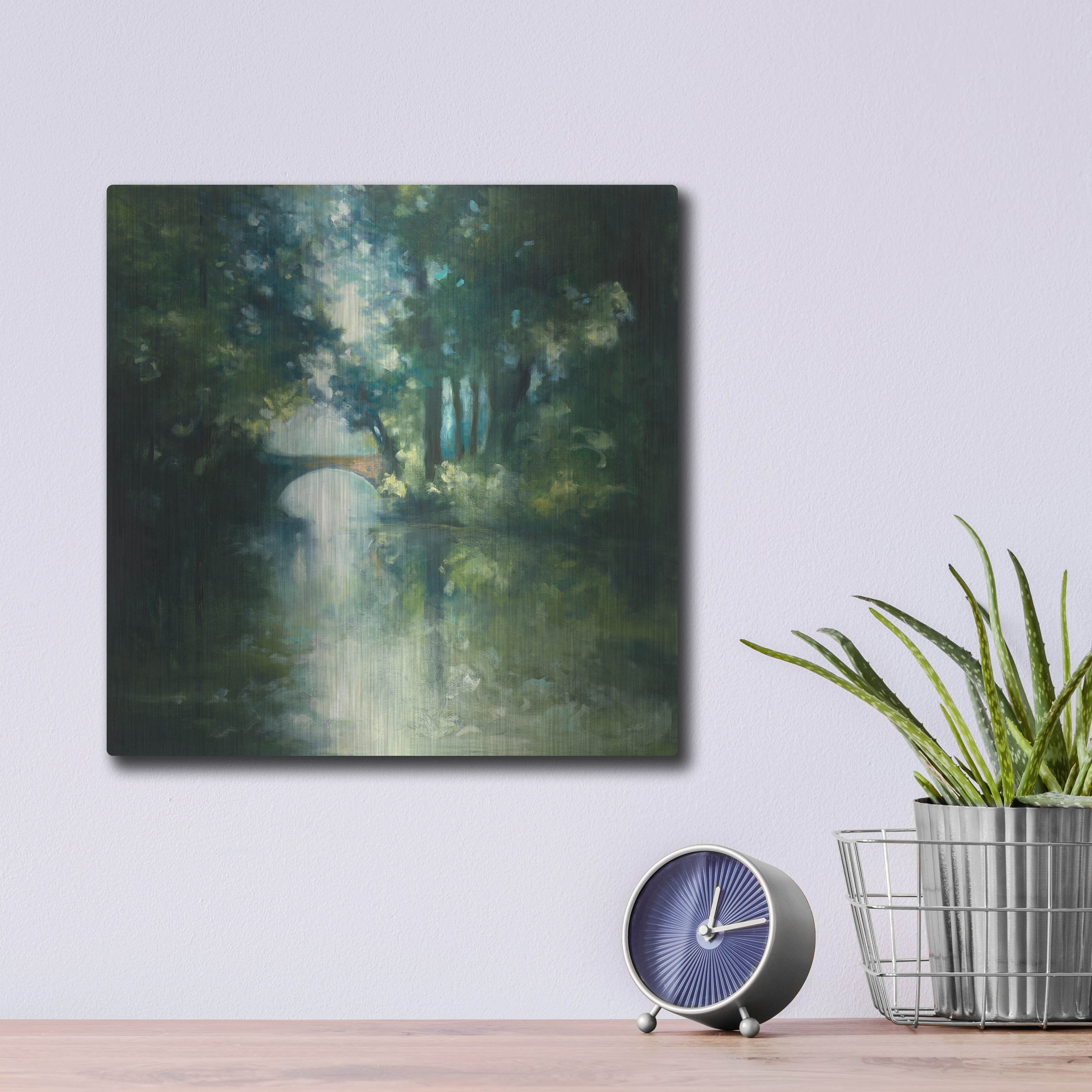 Winston Porter 'Peek A Boo' by Julia Purinton Metal Wall Art | Wayfair