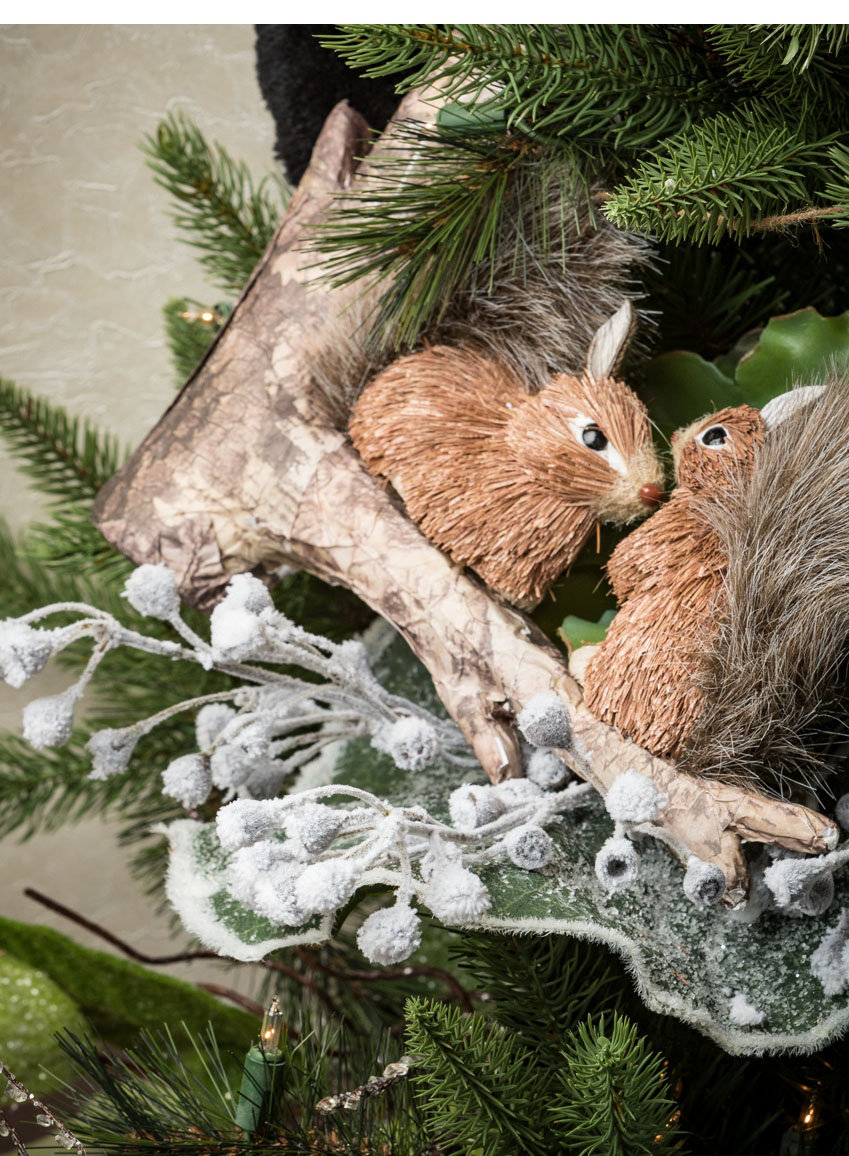 Millwood Pines Brampt Squirrels Hanging Figurine | Wayfair