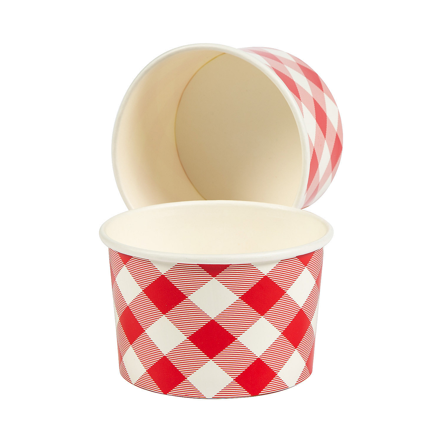 Oriental Trading Company Gingham Chili Paper Bowls | Wayfair