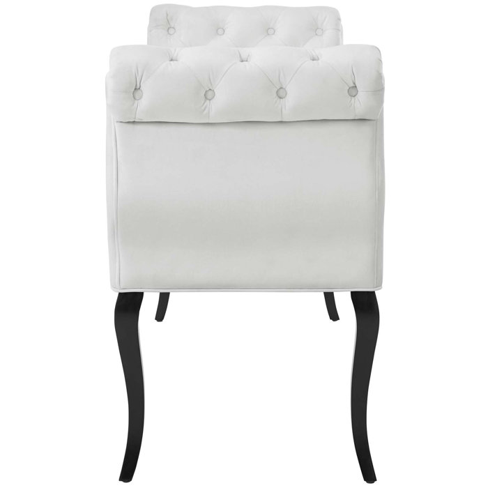 Modway Adelia Polyester Blend Upholstered Bench & Reviews | Wayfair
