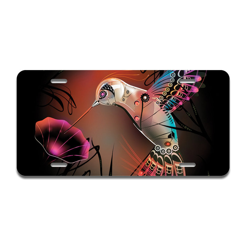 SignMission Cyborg Nature Aluminum Plate Frame | Wayfair