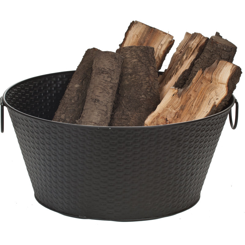 Gracie Oaks Zimmie Log Bucket | Wayfair
