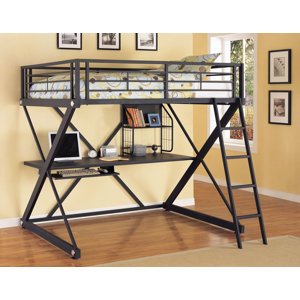 Isabelle & Max™ Modoc Kids Full Loft Bed & Reviews | Wayfair