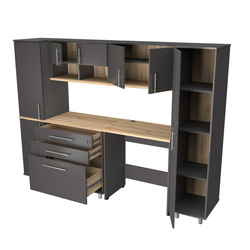 Wade Logan® Brekkin 6 Piece Storage System | Wayfair