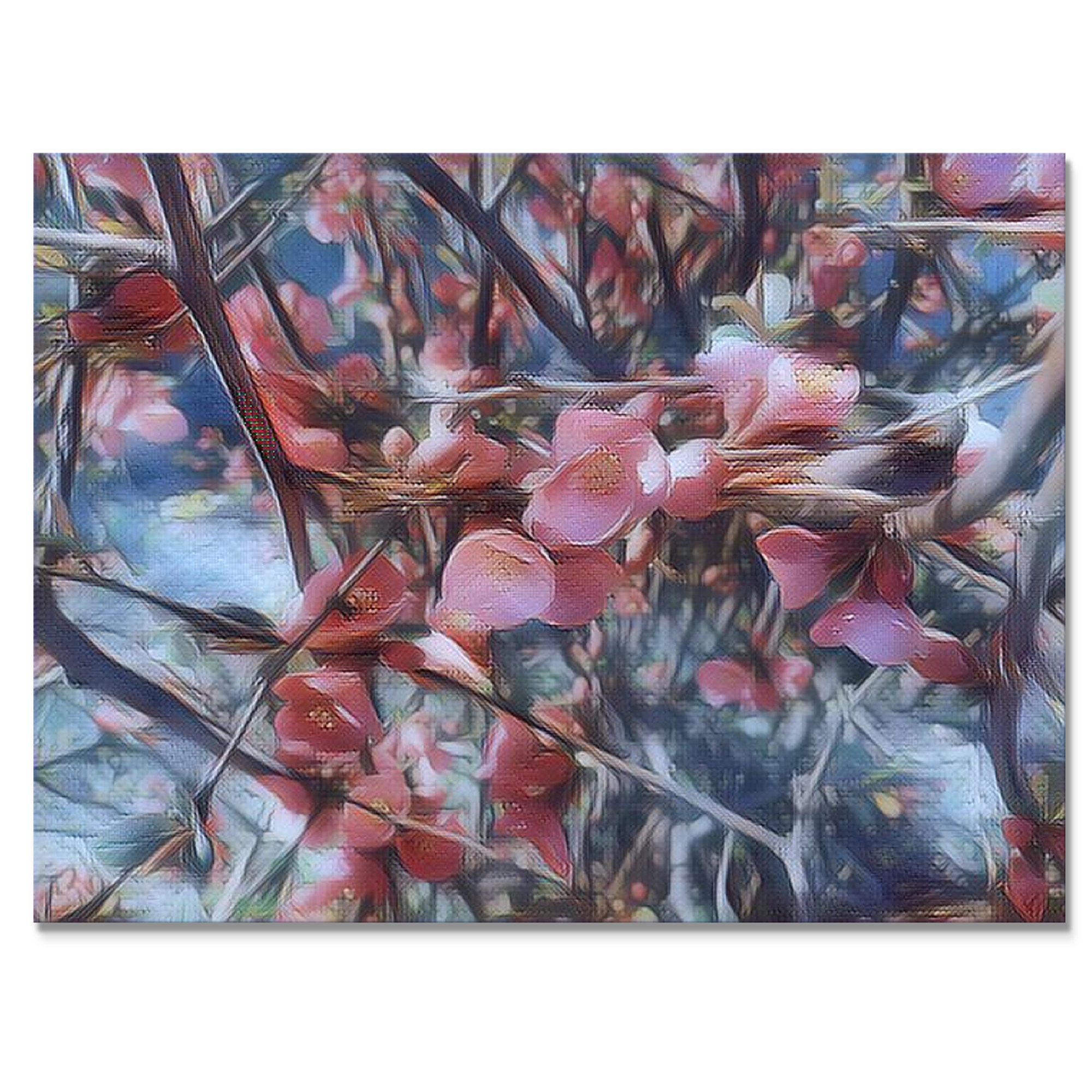 Winston Porter Pink Magnolia Flowers - on - Wayfair Canada