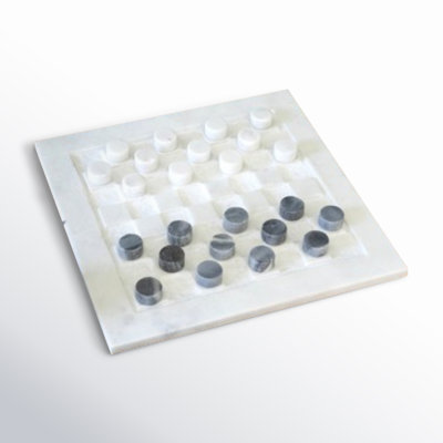 Marble Checkers | Birch Lane