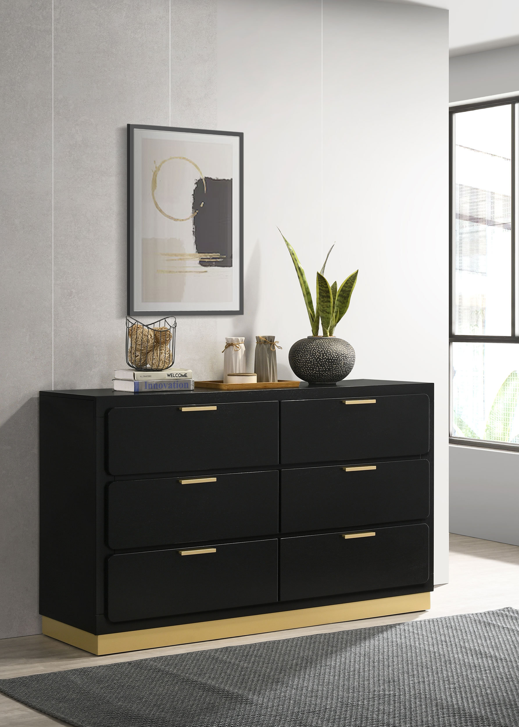 Mercer41 Commode 6 tiroirs Fencher - Wayfair Canada