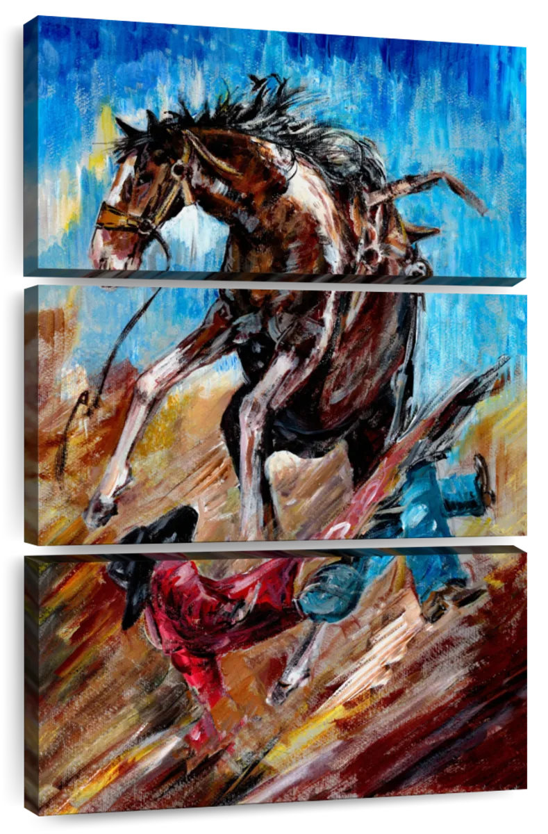 Elephant Stock Fallen Cowboy | Wayfair