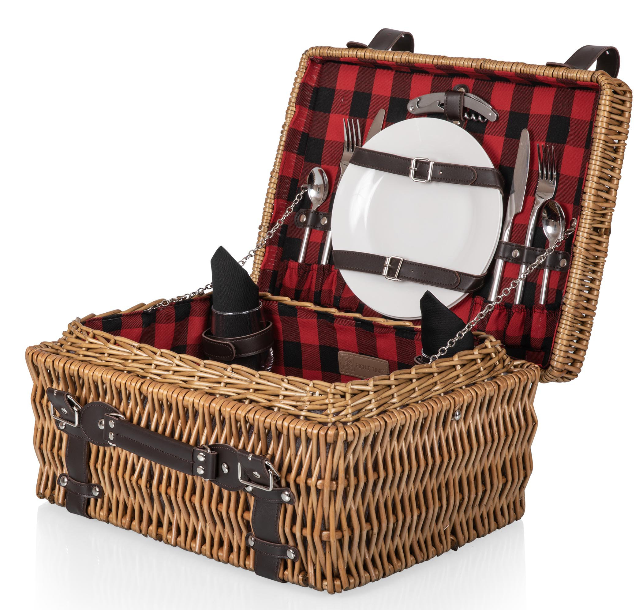 Picnic Time Champion Picnic Basket - Large Picnic & Reviews | Wayfair