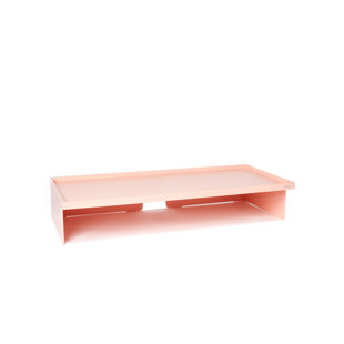Pink Monitor Stands & Risers You'll Love | Wayfair