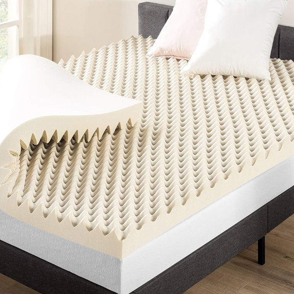 Spinal Solution 1'' Memory Foam Mattress Topper | Wayfair
