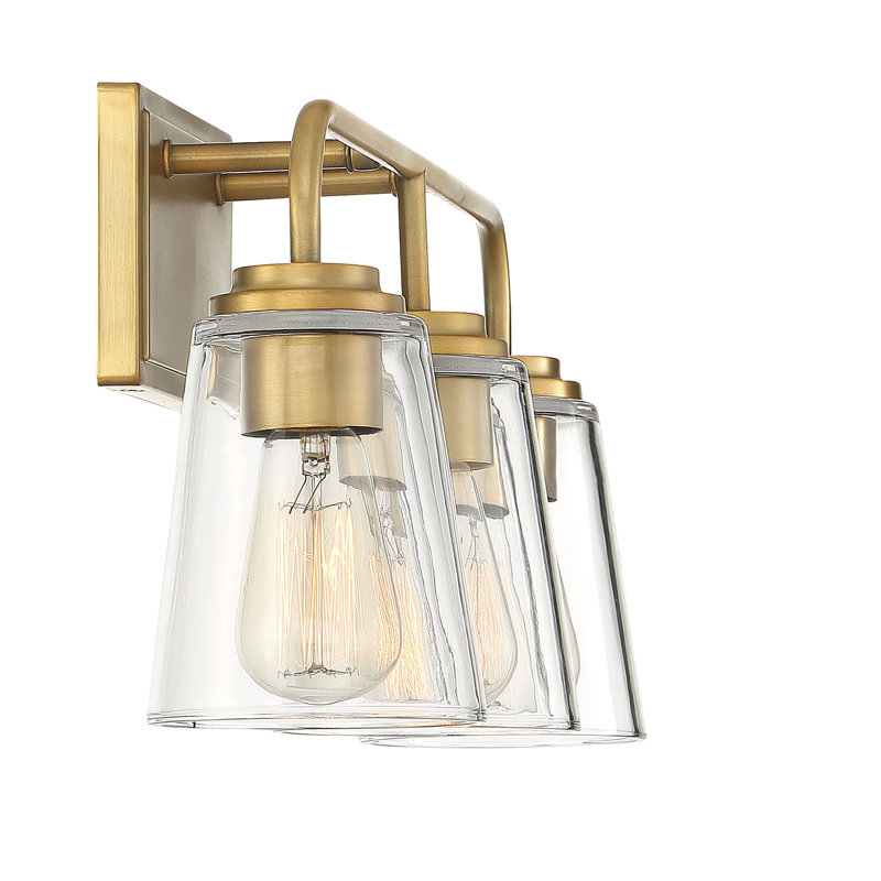 Wade Logan® Hammes 3-Light Dimmable Vanity Light & Reviews | Wayfair