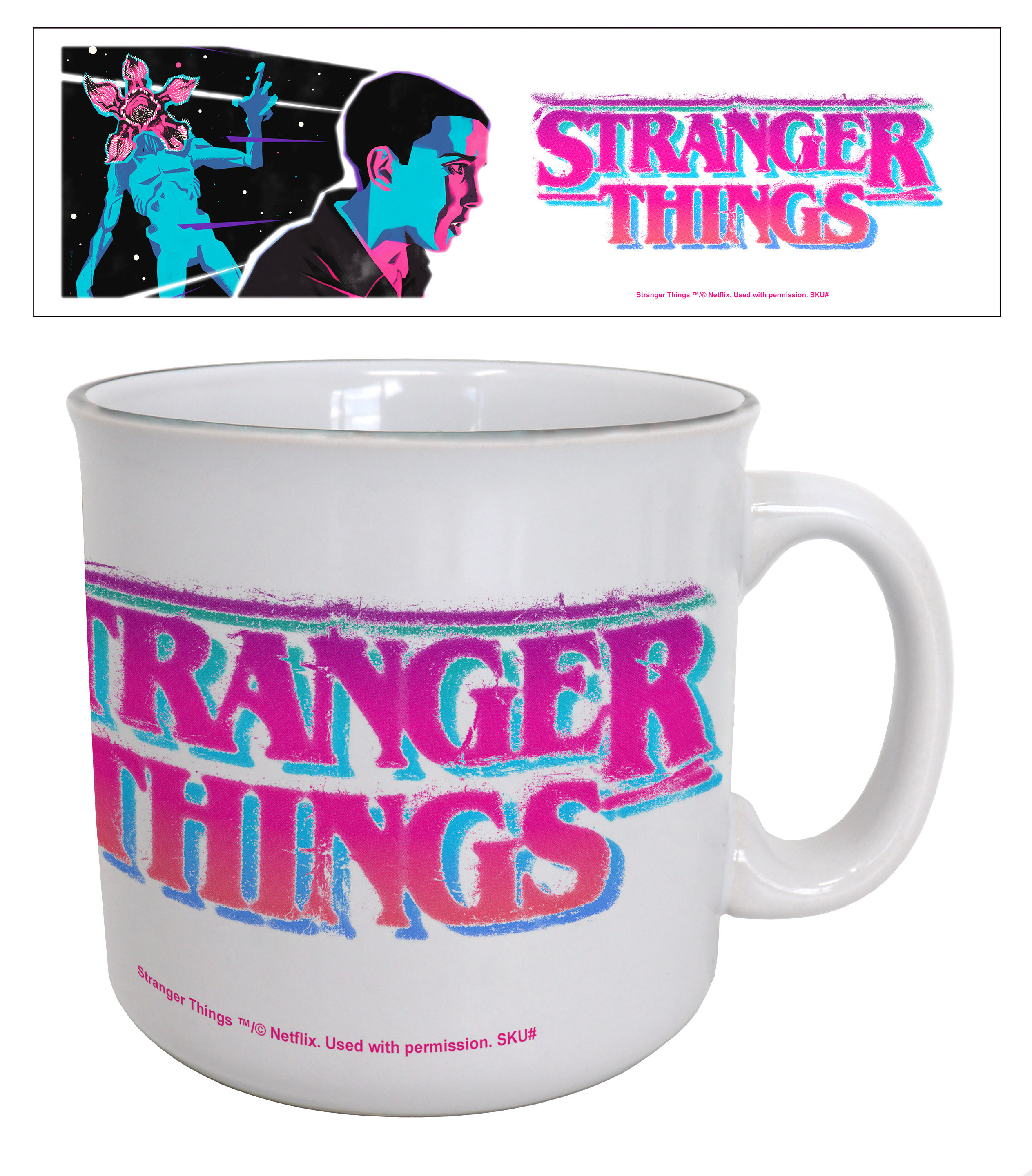 Pyramid America Stranger Things - Neon 11 20oz. Camper Mug - Wayfair Canada