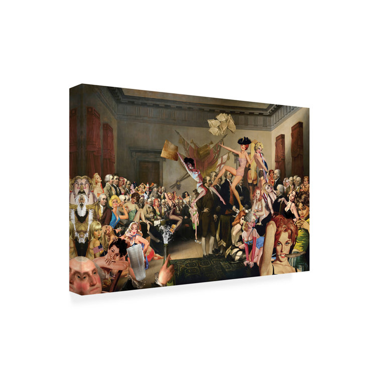 Winston Porter Kurie Afterparty On Canvas by Barry Kite Print | Wayfair