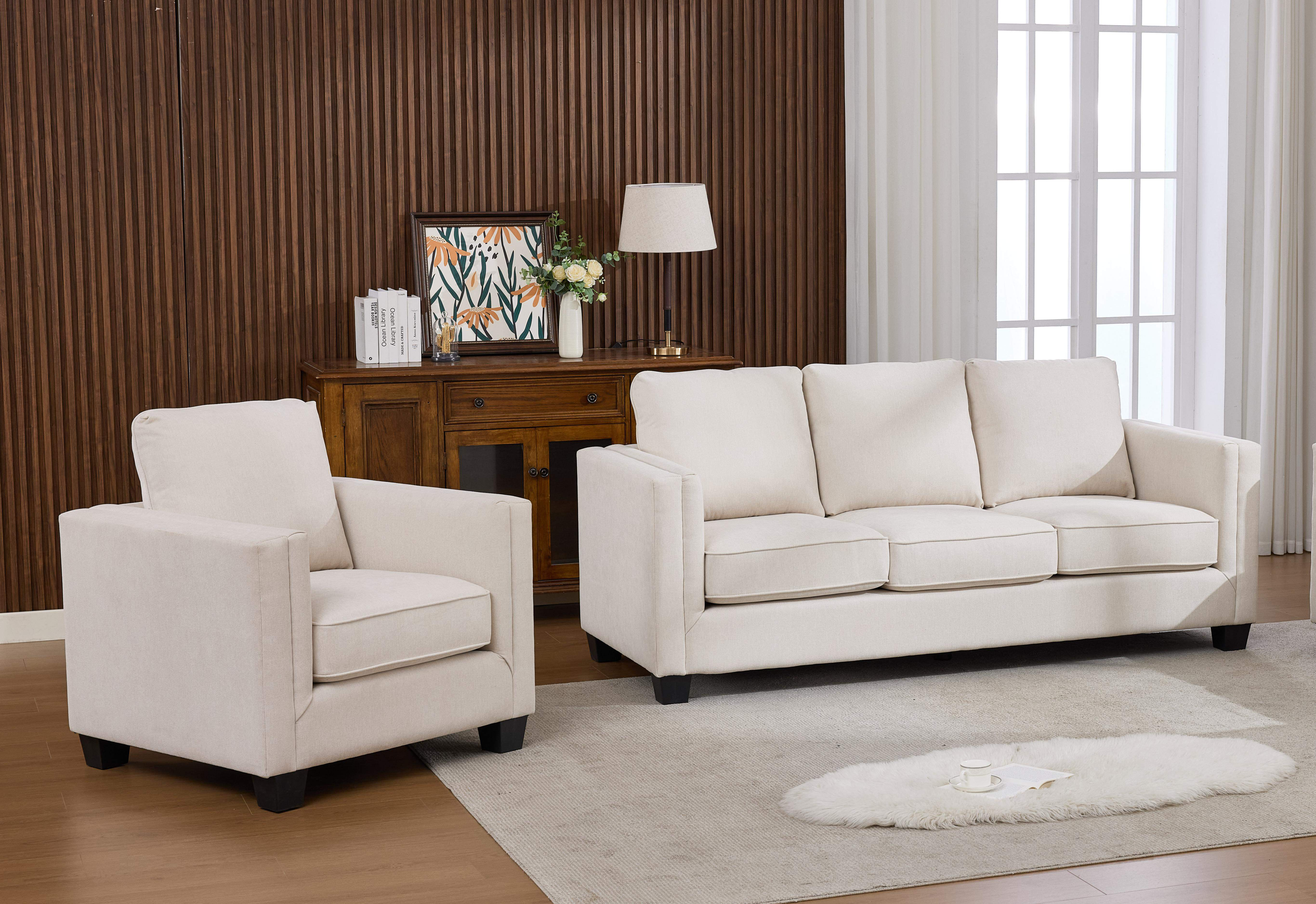 House of Hampton® 2 Pieces Living Room Sofa Sets & Reviews | Wayfair