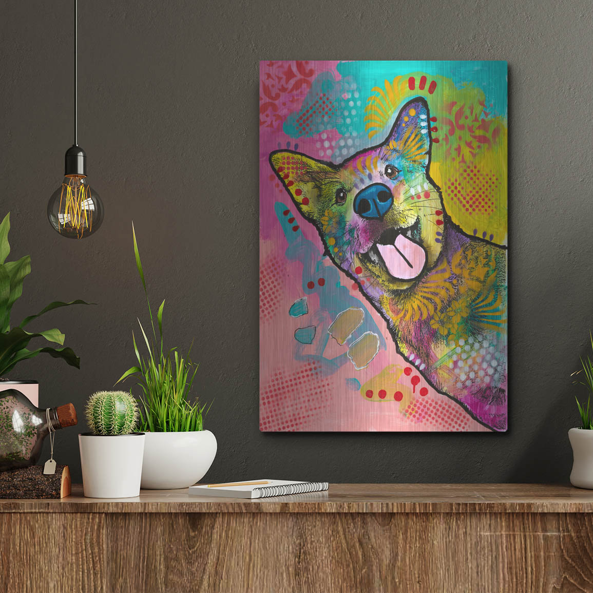Winston Porter 'Blueberry' by Dean Russo Metal Wall Art | Wayfair