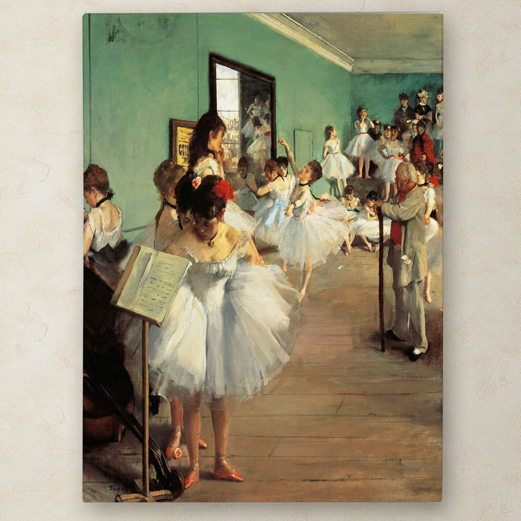 Vault W Artwork 'Dance Examination 1873-74' by Edgar Degas - Print on ...