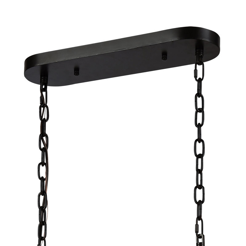 Everly Quinn Joda 14 - Light Kitchen Island Linear Pendant | Wayfair