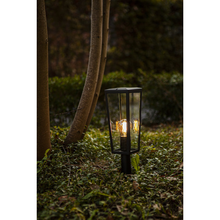 Dakota Fields Pine outdoor pedestal light | Wayfair.co.uk