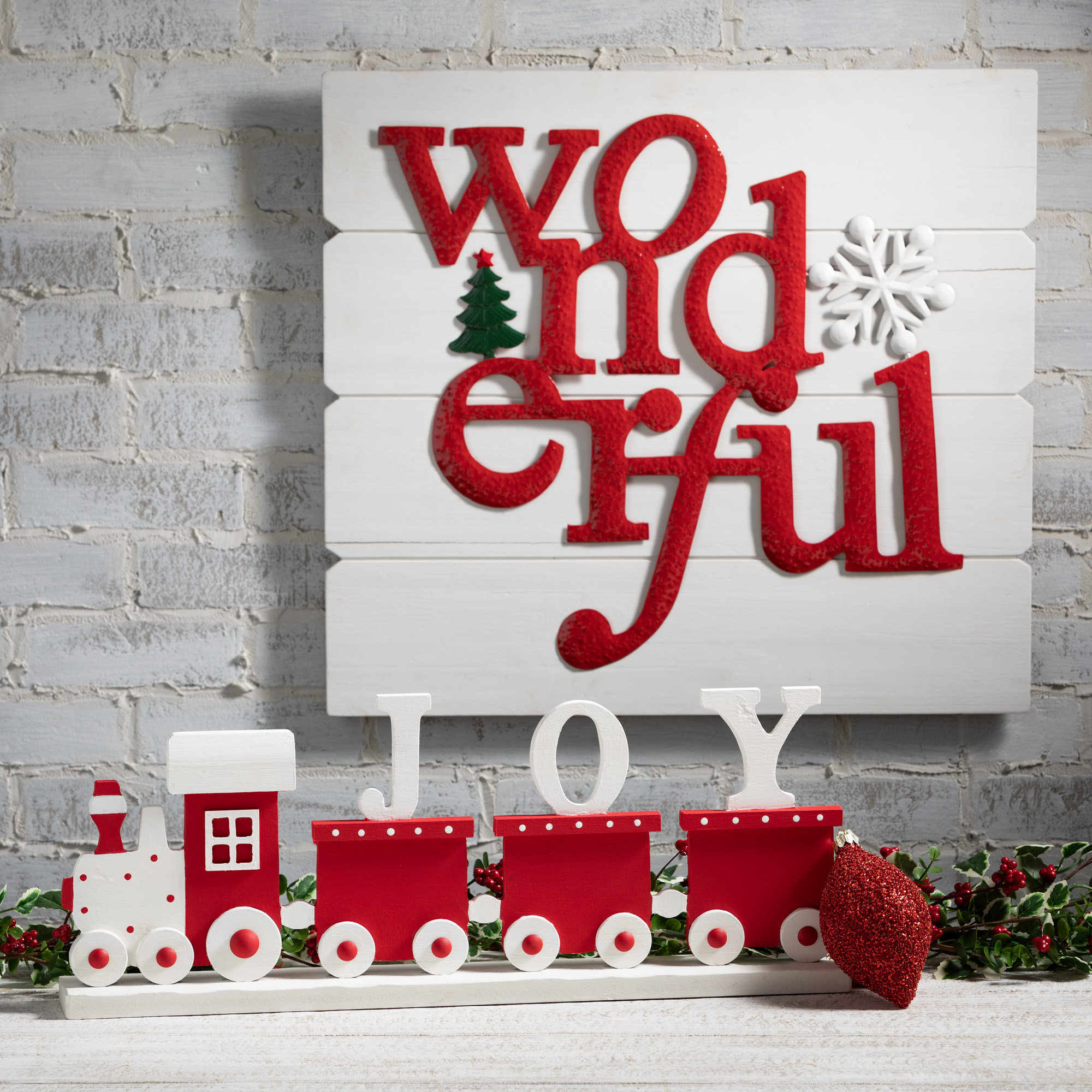 The Holiday Aisle® Wall Decor on Solid Wood | Wayfair