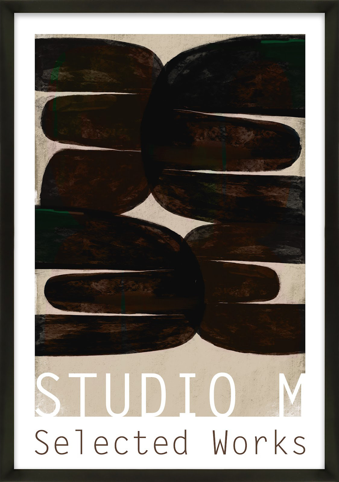 AllModern Exib Poster 2 By Studiom - Framed Wall Art - Wayfair Canada
