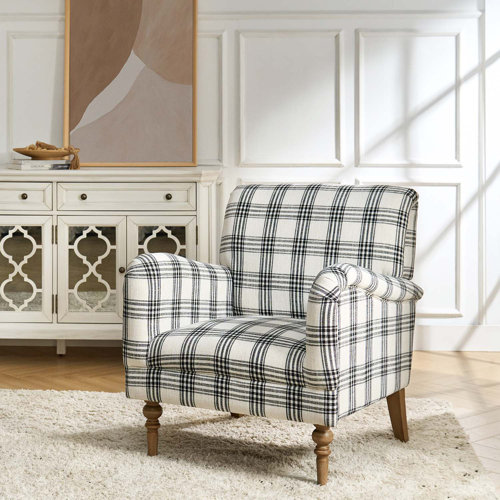 Plaid Accent Chairs You'll Love | Wayfair