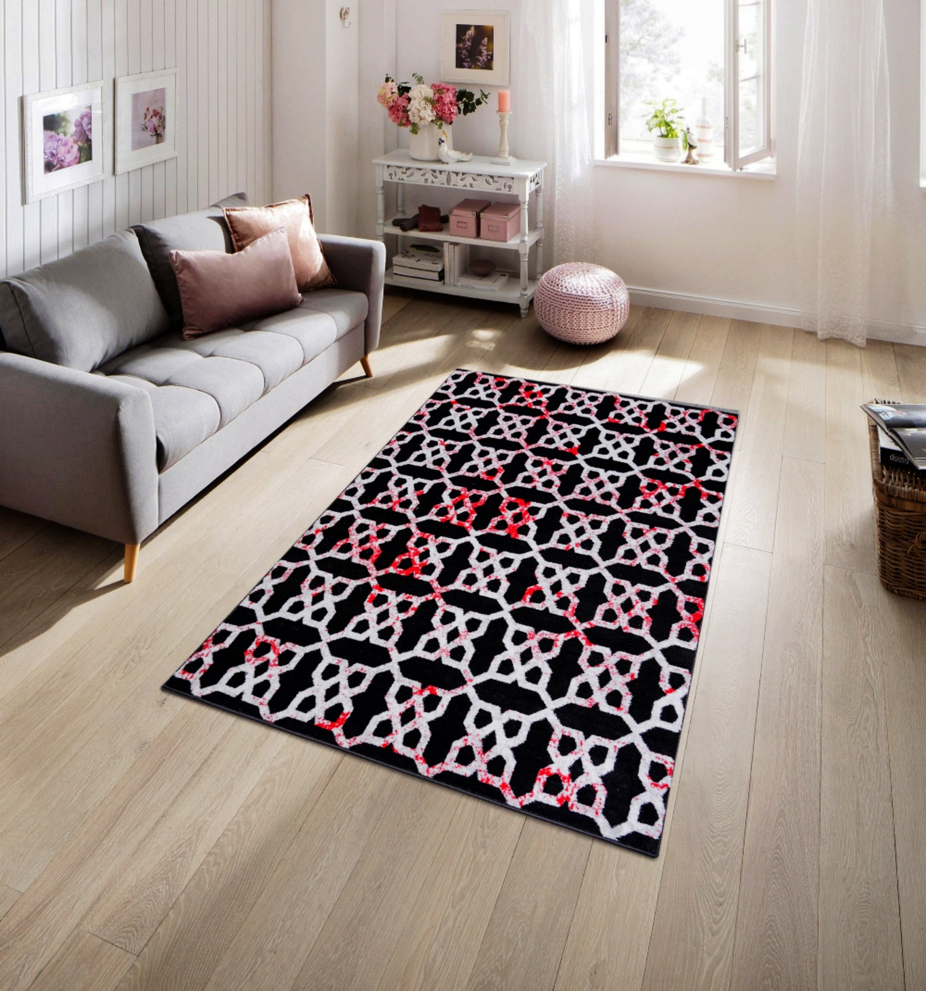 George Oliver Elegant Area Rug, Modern Area Rug, Rectangle Area Rug ...