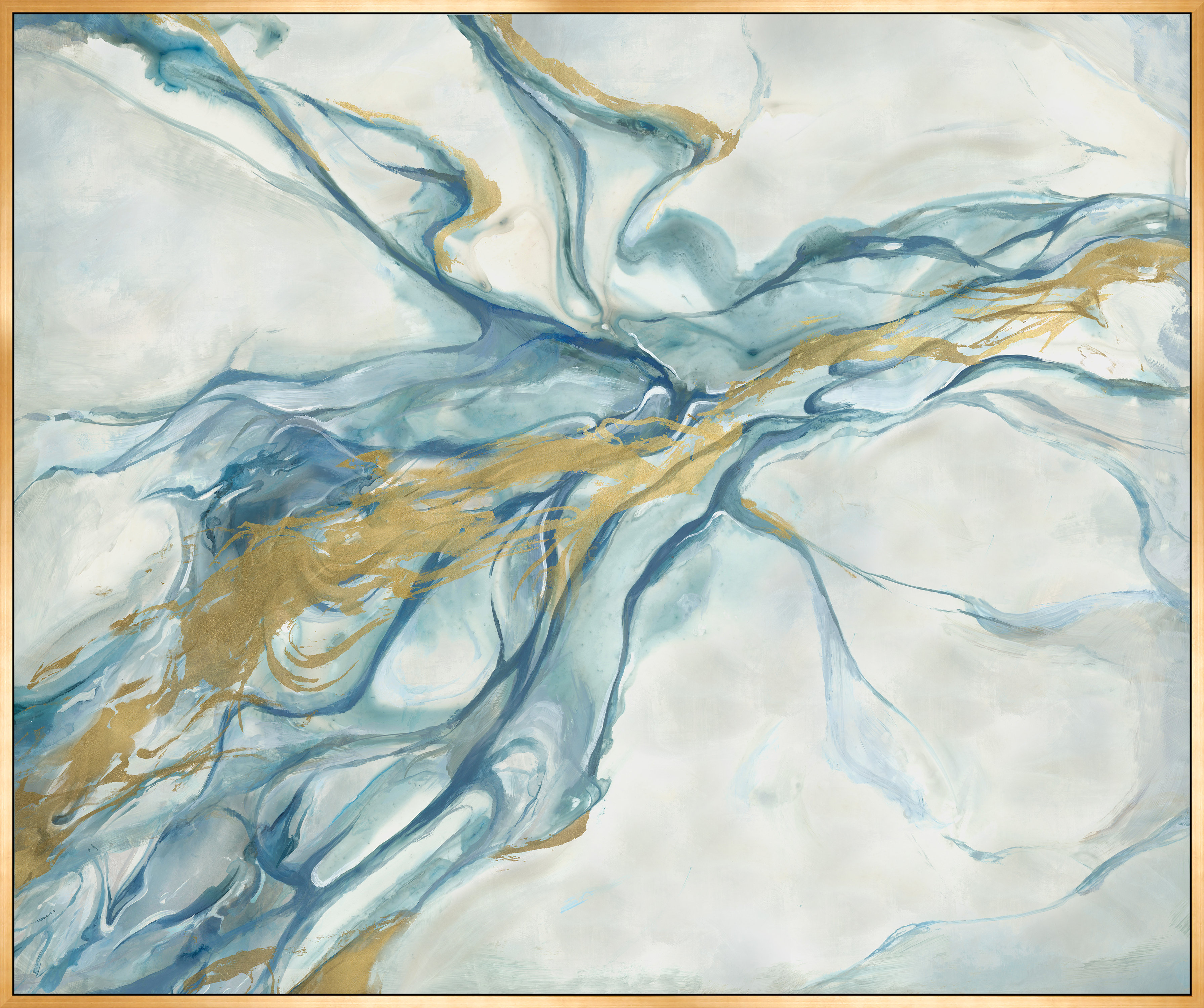 Chelsea Art Studio Mystical Gold I by Jacob Lincoln - Painting Print ...