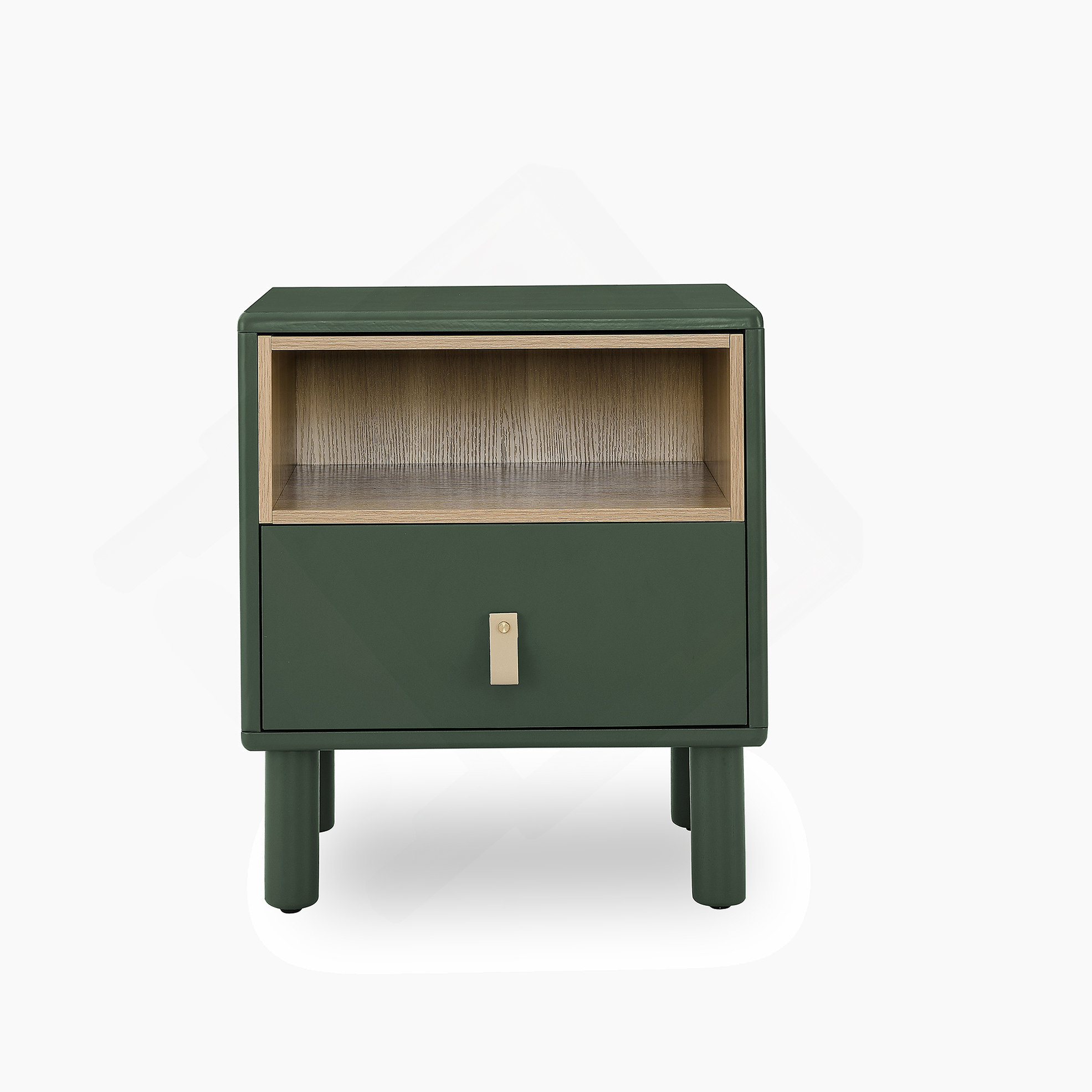 Ebern Designs Single drawer bedside table, modern style bedside table ...