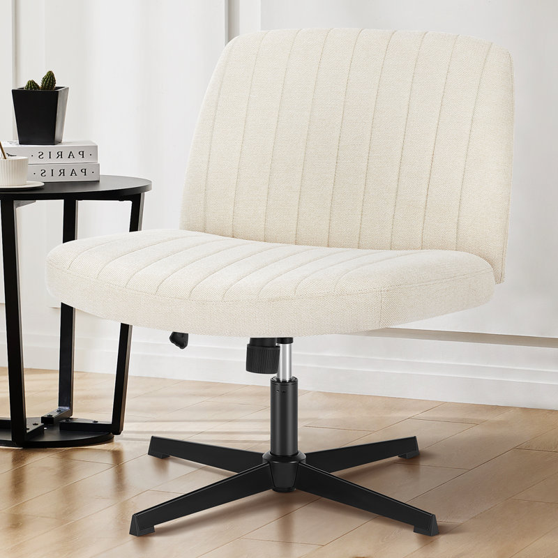 Latitude Run® Brenae Upholstered Armless Swivel Task Chair & Reviews ...
