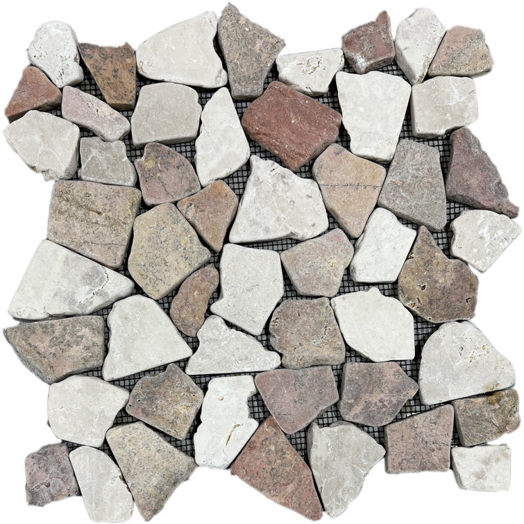 SB TILE AND STONE Natural Stone Mosaic Wall & Floor Tile | Perigold