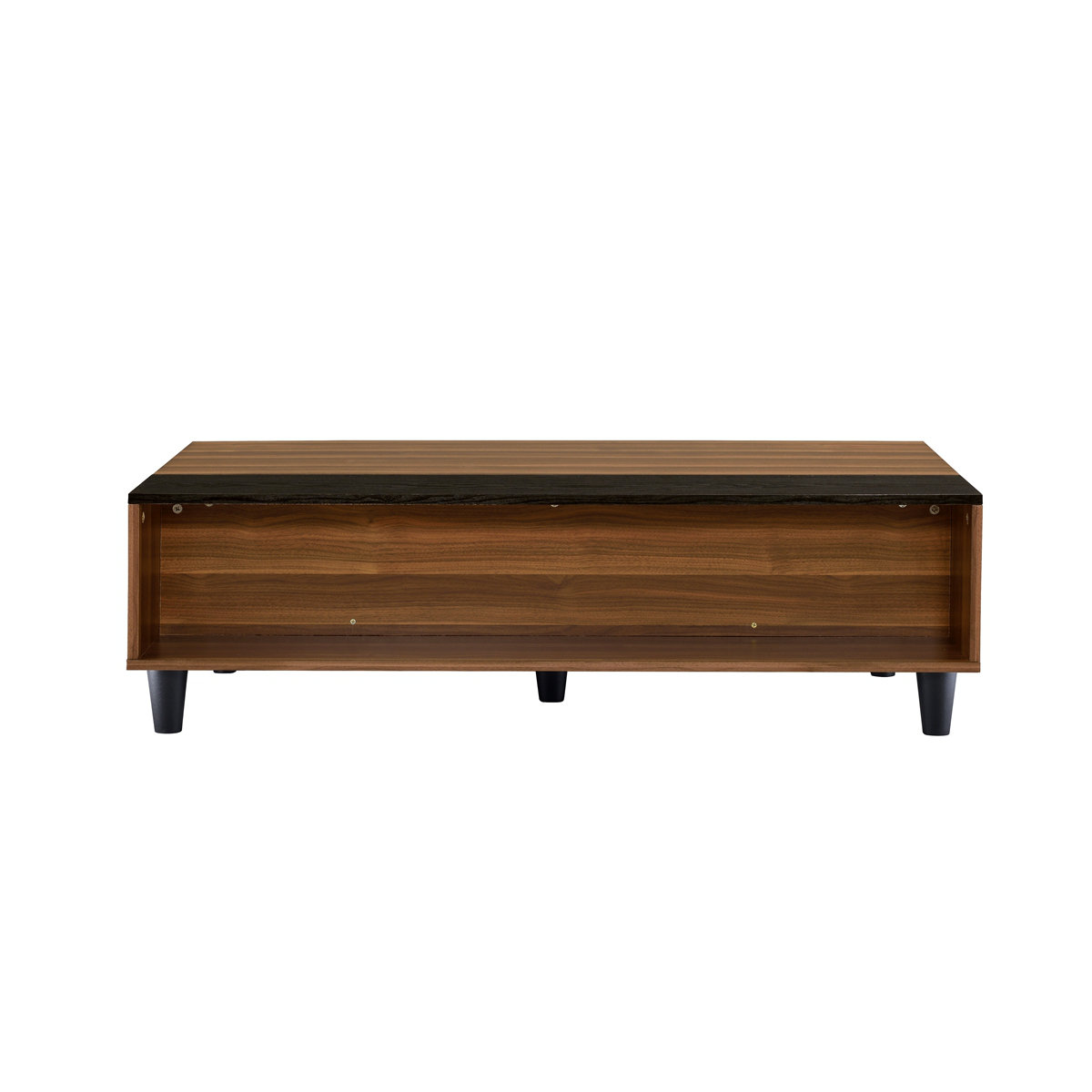 Latitude Run® Barada Solid Wood Coffee Table Cocktail Table Rectangle ...