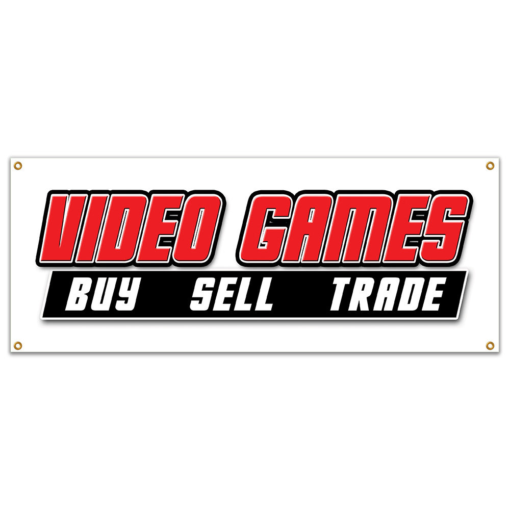 SignMission Video Games Banner Sign | Wayfair