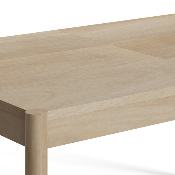 AllModern Lukas Extendable Beech Solid Wood Dining Table | Wayfair