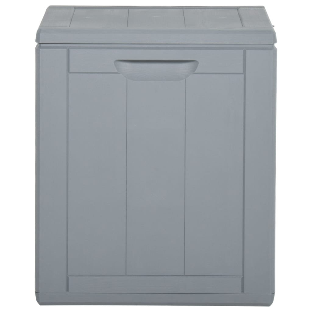 17 Stories Garden Storage Box 90L Grey PP Wood Look | Wayfair.co.uk