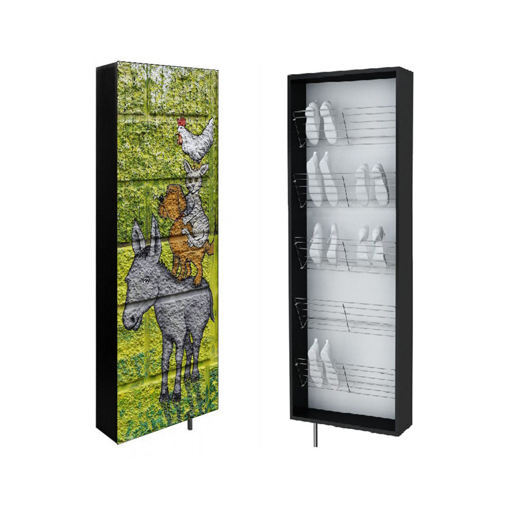 Rebrilliant Animals 15 Pair Shoe Storage Cabinet | Wayfair.ie